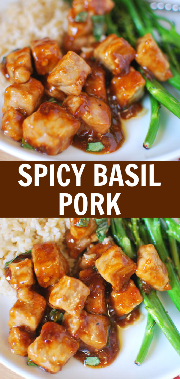 Spicy Basil Pork