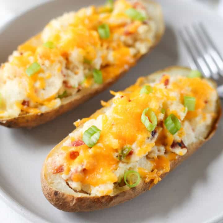 Twice Baked Potatoes - Fake Ginger
